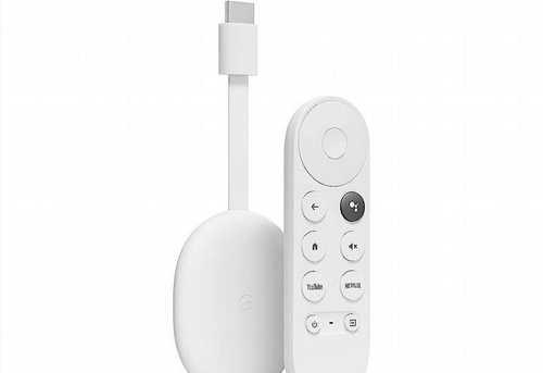 Chromecast with Google TV 4K белый Европа
