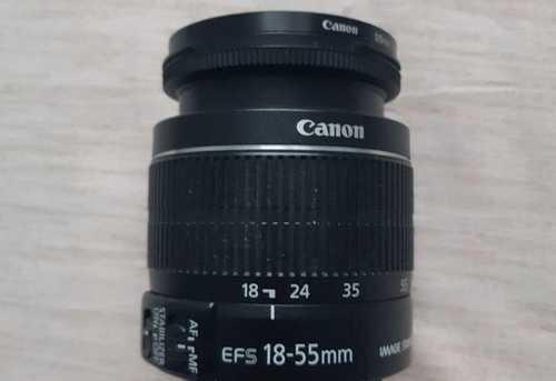 Объектив Canon Zoom EF-S 18-55mm 1:3.5-5.6 IS II