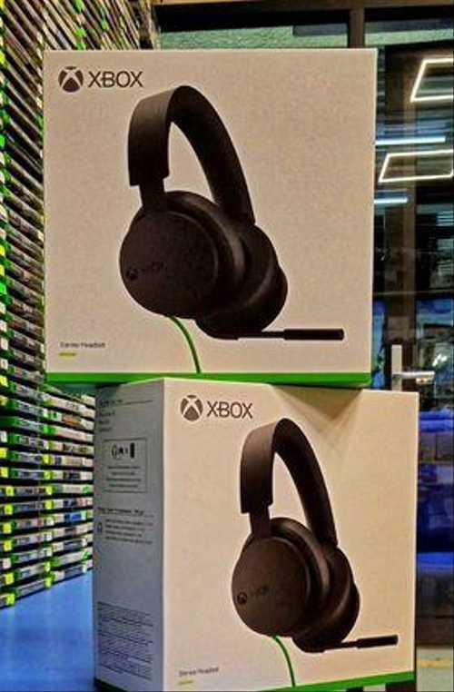 Проводная гарнитура Xbox Stereo Headset черный