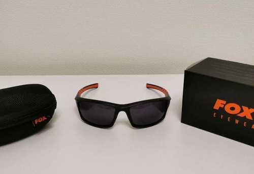 FOX черно-оранжевые солнцезащитные очки