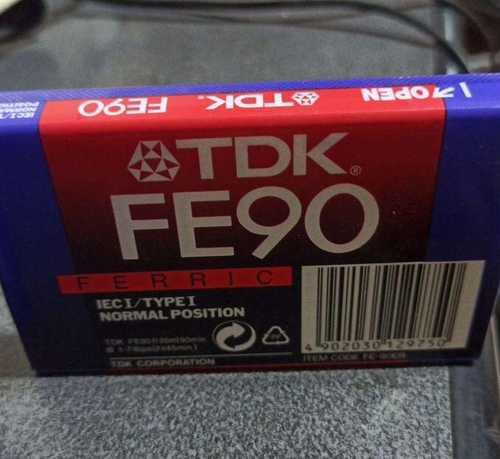Аудиокассеты tdk fe90