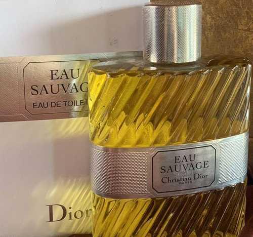 Eau Sauvage Christian Dior EDT 1000 мл делюсь