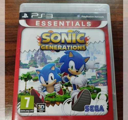 Игра Sonic Generations Essentials PS3