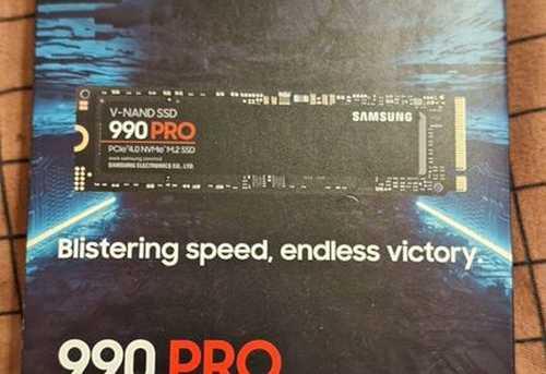 Ssd m2 nvme 2tb samsung 990 pro оригинал