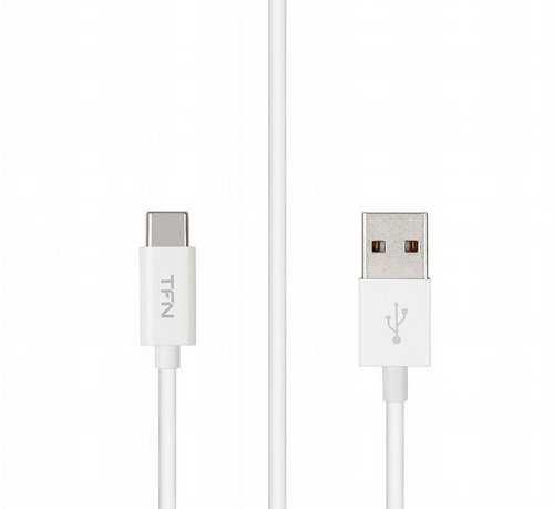 Дата-кабель TFN USB - Type-C, мягкая TPE оплетка