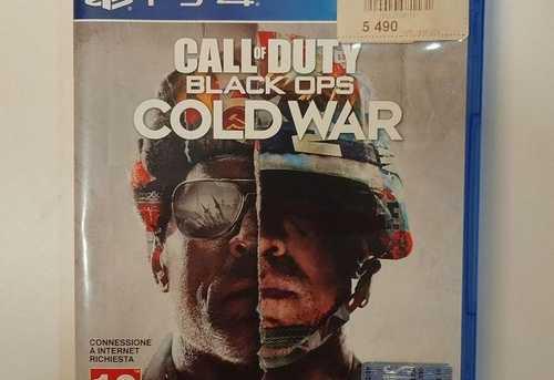 Call of Duty Black Ops Cold War PS4 (на русском)