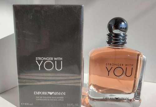 Туалетная вода giorgio armani stronger with YOU