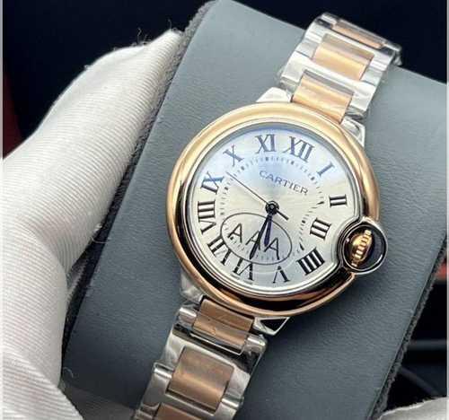 Женские часы cartier с гарантией