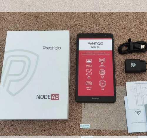 Планшет Prestigio Node A8 8" 1/32Gb 3G Grey