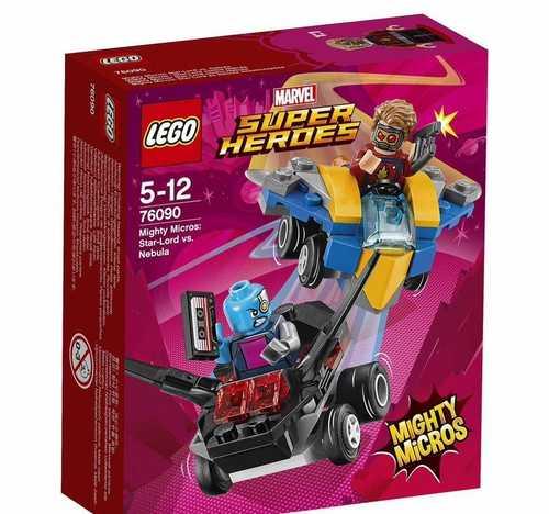 Lego Marvel 76090 Звездный Лорд против Небулы