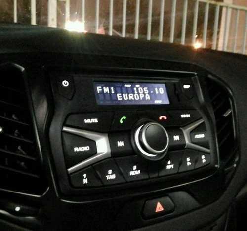 Магнитола на LADA vesta
