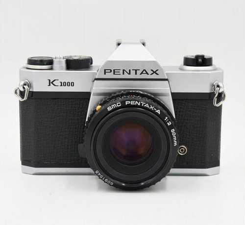 Pentax K1000 Kit SMC Pentax-A 50mm f/2 состояние 4