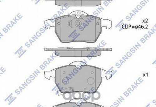 Колодки торм.пер. SP1757 Sangsin brake