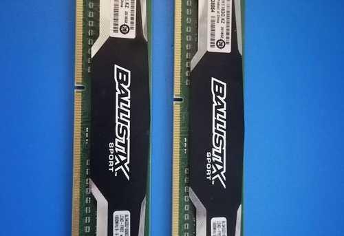 Crucial Balistix ddr3 8gb (2x4)