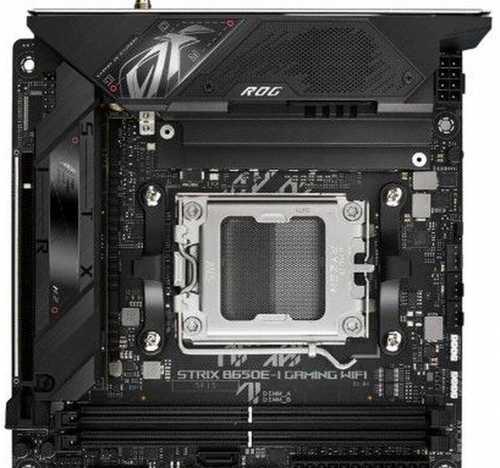 Asus ROG strix B650E-I gaming wifi (Socket AM5, mini ITX, 2xDDR5(64GB), hdmi 2.1, 1xPCIe 5.0x16, 1xL