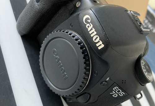 Canon EOS 7D 1gen body пробег затвора 30k кадров
