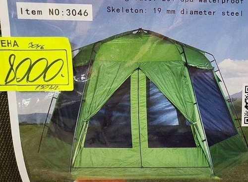 Палатка шатер шестиугольная 6-8-мест. с сетками