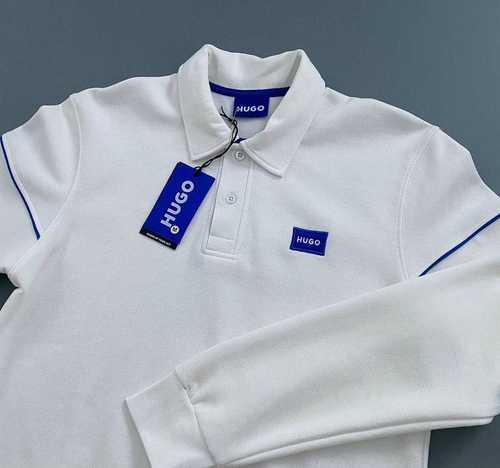Свитшот Hugo boss на пуговицах белый