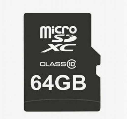 Карта памяти Cavis microSD 64 GB Class 10