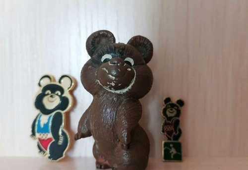 Олимпийский мишка игрушка СССР