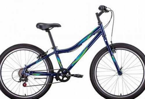 Горный велосипед Forward Iris 1.0 24д темно-синий