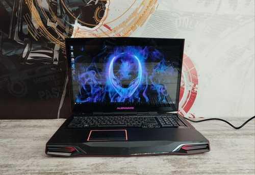 Игровой ноутбук Alienware i7 8gb озу SSD