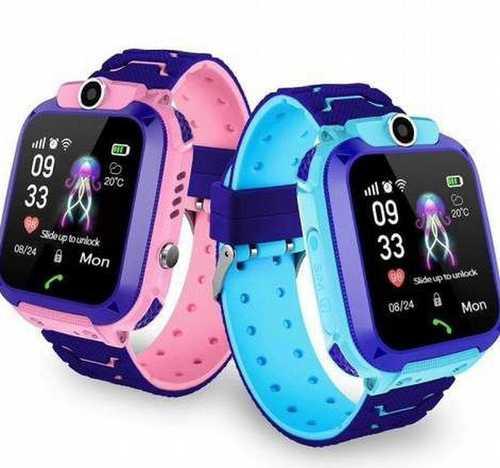 Детские часы с GPS SMART Baby Watch Q12