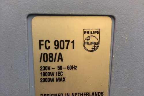 Пылесос philips fc 9071/08/a на запчасти