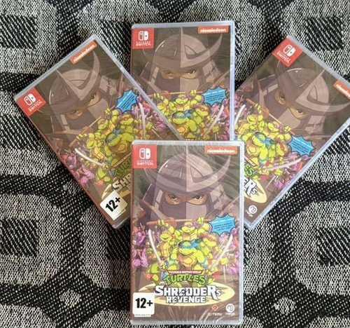 Игра Teenage Mutant Ninja Turtles nintengo switch