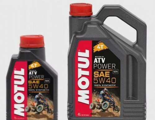 Масло Motul ATV Power 4T 5w40 4л 105898