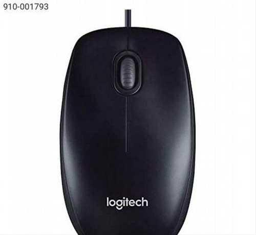 Мышь Logitech M90 Проводная Чёрный, 910-001793