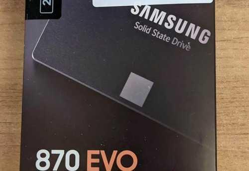 SSD SATA samsung 870 EVO 2TB MZ-77E2T0BW