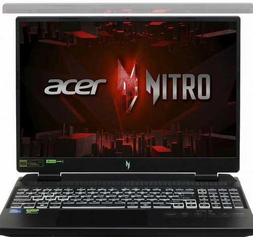 16" Ноутбук Acer Nitro 16 AN16-41-R10H черный