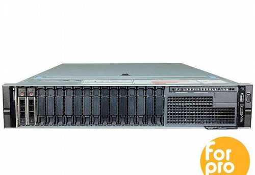 Сервер dell R740 16SFF 2x4216Silv 192GB, H730p