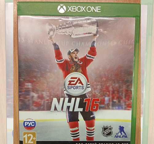 Диск NHL 16 для Xbox one