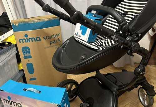 Коляска 2 в 1 Mima Xari Black