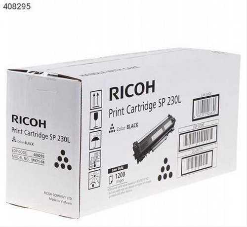 Тонер-картридж Ricoh SP230L Лазерный Черный 1200ст