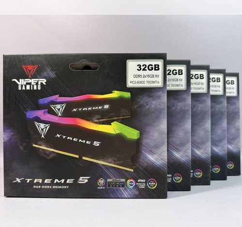 DDR5 Patriot Memory Viper Xtreme 5 RGB 32 Гб