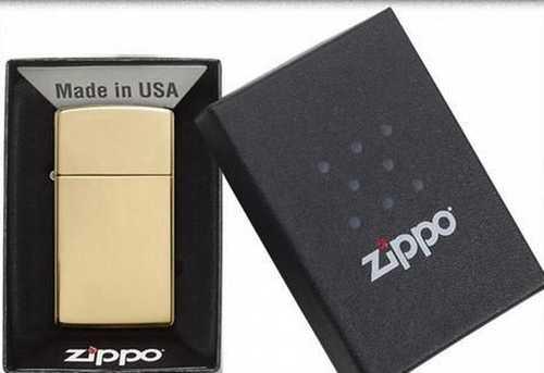 Зажигалка Zippo 1654B Slim Оригинал Новая