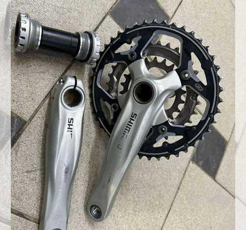 Система шатунов shimano deore M542