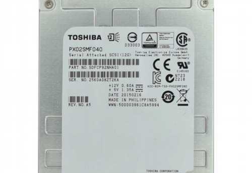 Жесткий диск Toshiba 400GB 12G MLC SAS PX02SMF040
