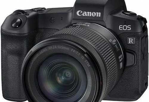 Новая камера Canon EOS R + объектив 24–105 мм EU