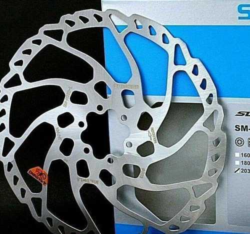 Ротор Shimano SLX RT66 203мм