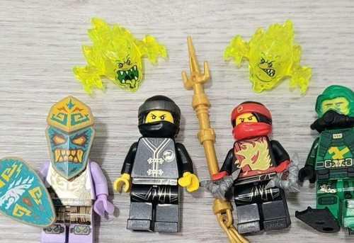 Lego ninjago минифигурки лотом "пакетом"