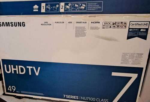 Телевизор Samsung smart tv UE49NU7170U