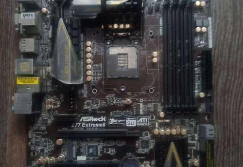 Asrock Z77 Extreme6 неисправно