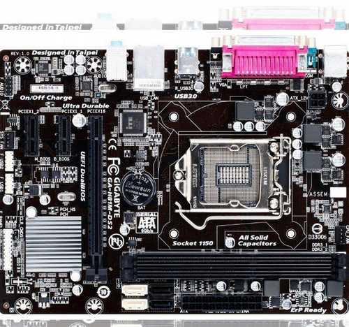 Gigabyte LGA1150 H81 GA-H81M-DS2