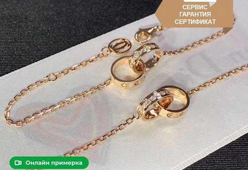 Cartier браслет Love 0,30 сt