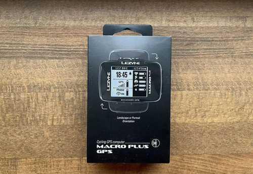 Велокомпьютер с GPS lezyne Macro Plus GPS