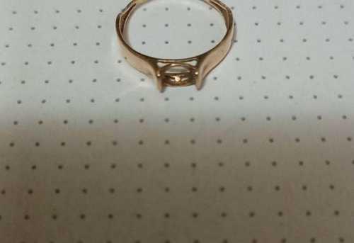 Золотое кольцо 585 проба, 1,13 грамм, размер 16